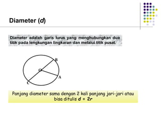 Materi matematika kelas 8 Bab lingkaran, | PPTX