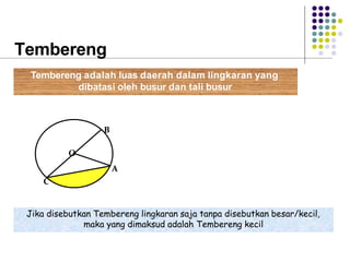 Materi matematika kelas 8 Bab lingkaran, | PPTX