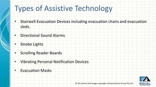 Evacuation of Vertical Schools & Childcare for People with a Disability ...