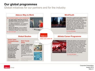 Adecco group corp-pres | PDF