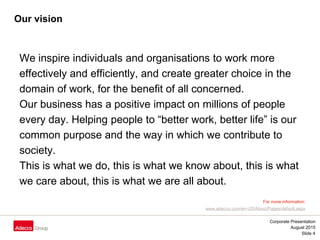 Adecco group corp-pres | PDF