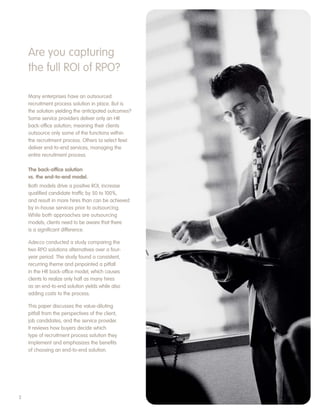 Adecco RPO Study | PDF