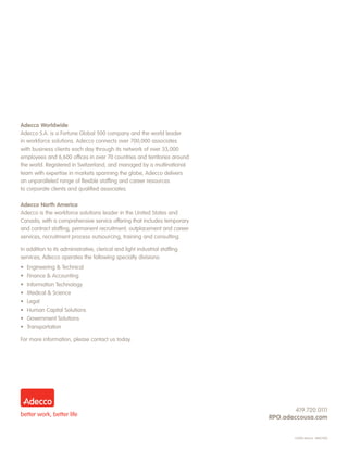 Adecco RPO Study | PDF