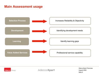Adecco Xpert Overview Xpert Presentation | PPT
