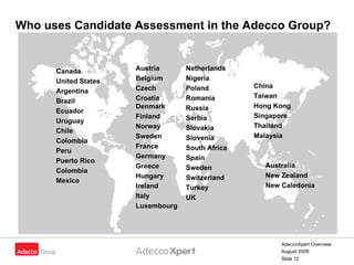 Adecco Xpert Overview Xpert Presentation | PPT