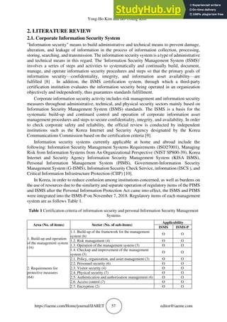 A DECISION-MAKING MODEL FOR REINFORCING A CORPORATE INFORMATION SECURITY SYSTEM | PDF
