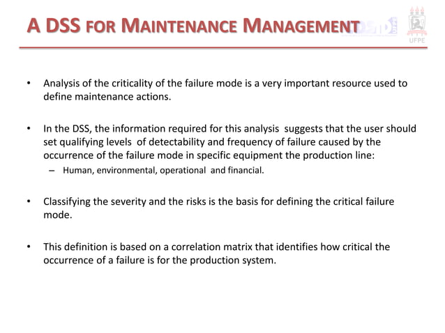 A Decision Support System Based on RCM Approach to Define Maintenance ...