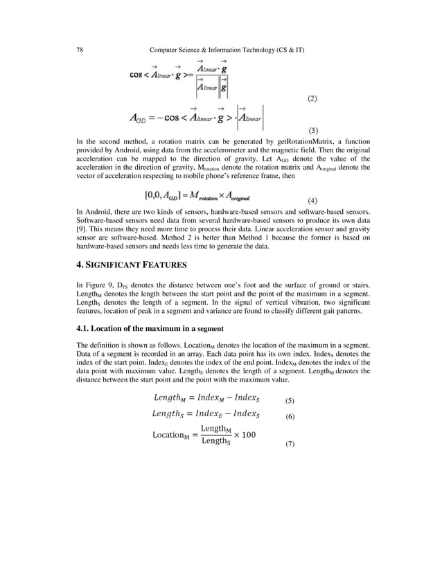 A decision tree based pedometer | PDF