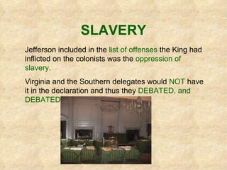 A declaration of independence | PPT | Politics