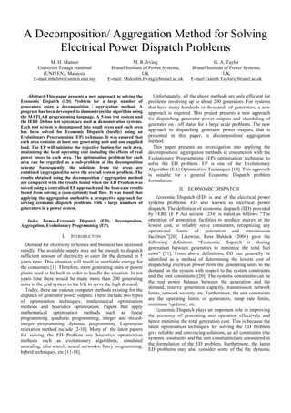 A Decomposition Aggregation Method for Solving Electrical Power Dispatch Problems.pdf