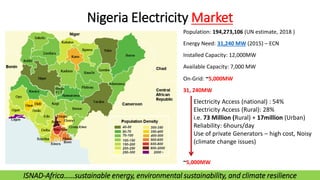 Renewable Energy Development in Nigeria | PDF