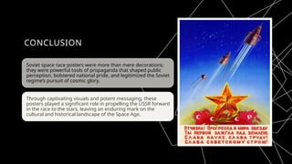 Soviet propaganda through posters during the space war | PPTX