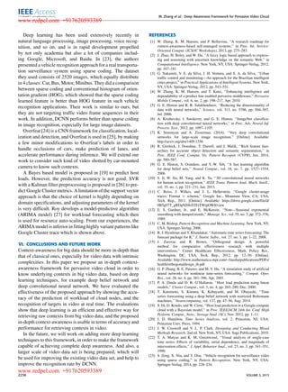 A deep awareness framework for pervasiv video cloud | PDF