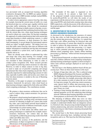 A deep awareness framework for pervasiv video cloud | PDF