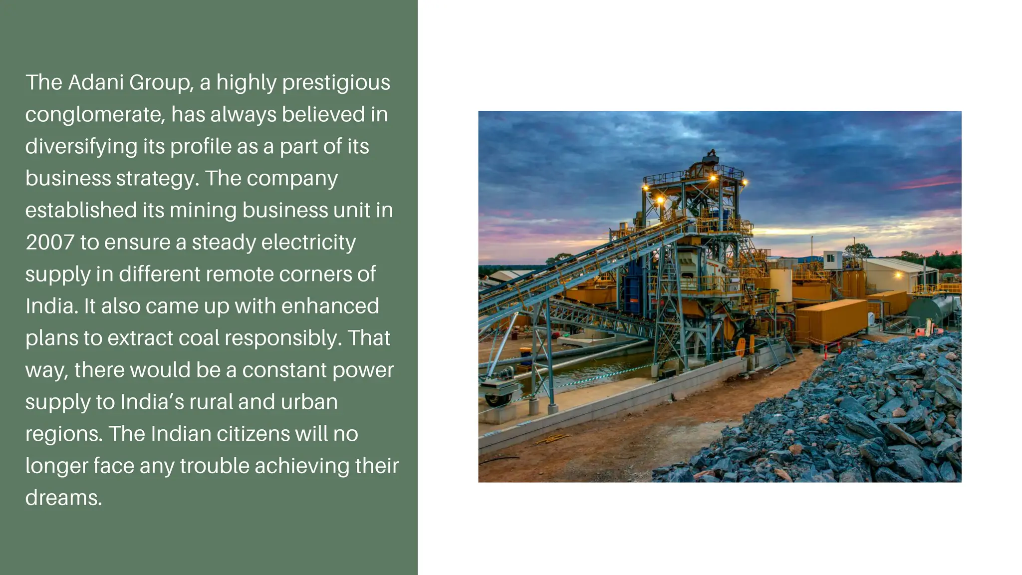 A Deep Dive into Adani’s Mining Ventures | PPTX