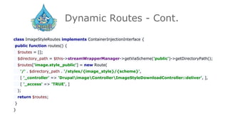 A deep dive into Drupal 8 routing | PPT