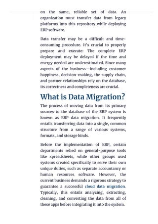 A Deep Dive into NetSuite Data Migration.pdf | Databases | Computer Software and Applications
