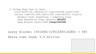 A Deeper Dive into EXPLAIN | PPT