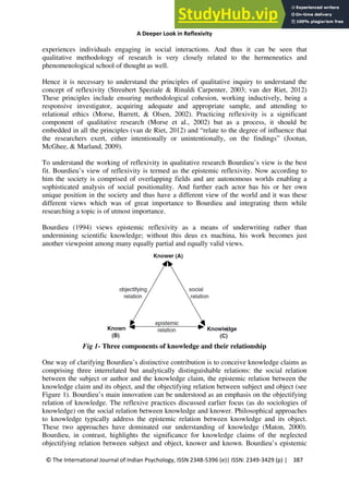 A Deeper Look In Reflexivity | PDF