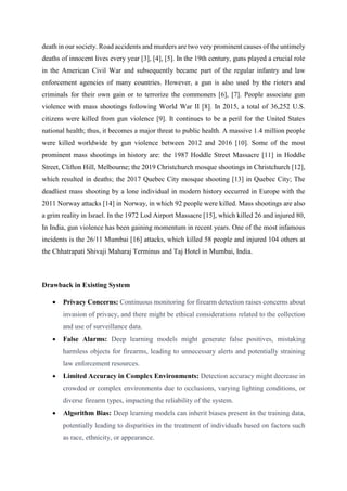 A Deep Learning-Based Efficient Firearms Monitoring Technique for ...