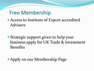 Ade export talk | PPT