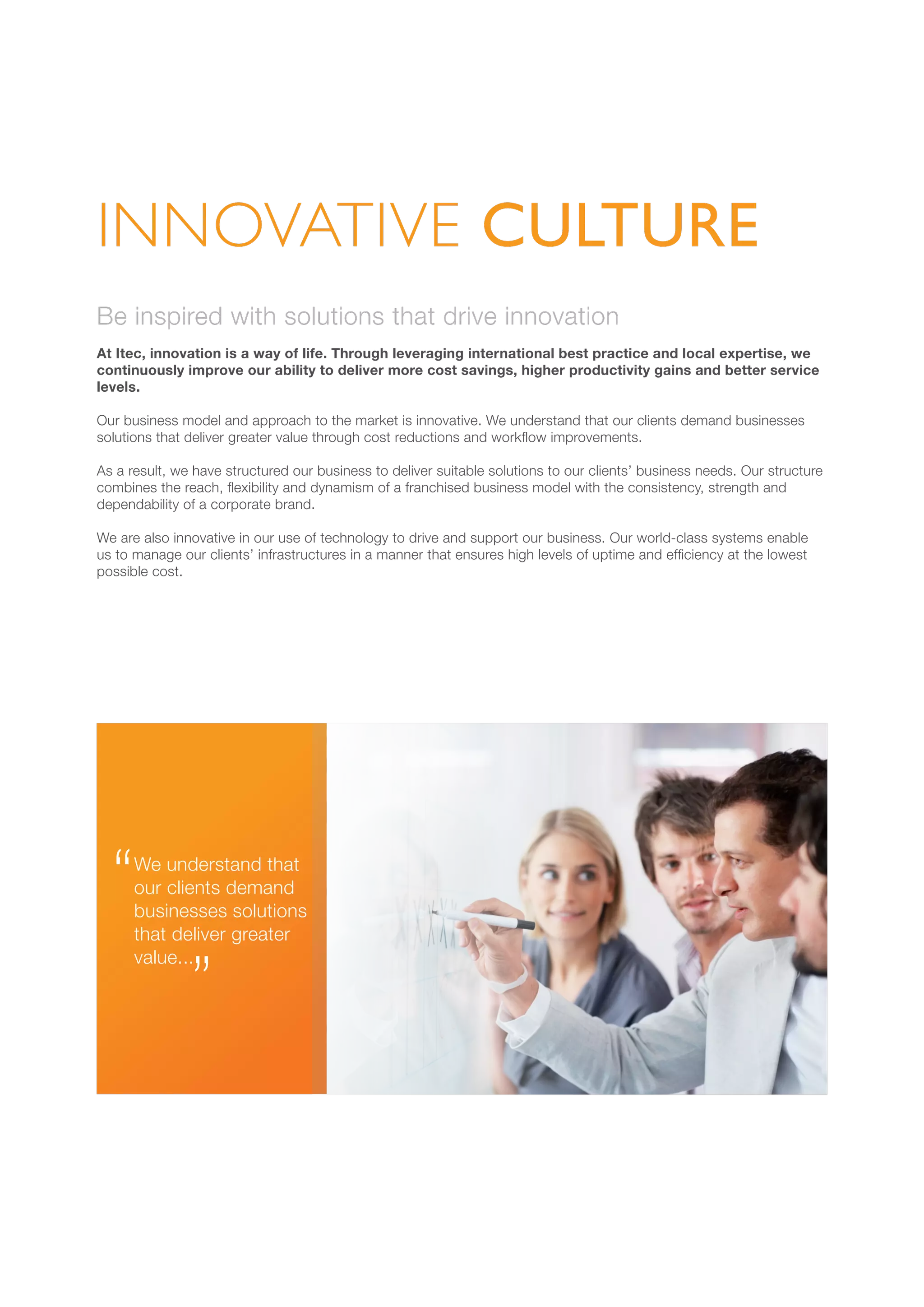 Itec Corporate Profile | PDF