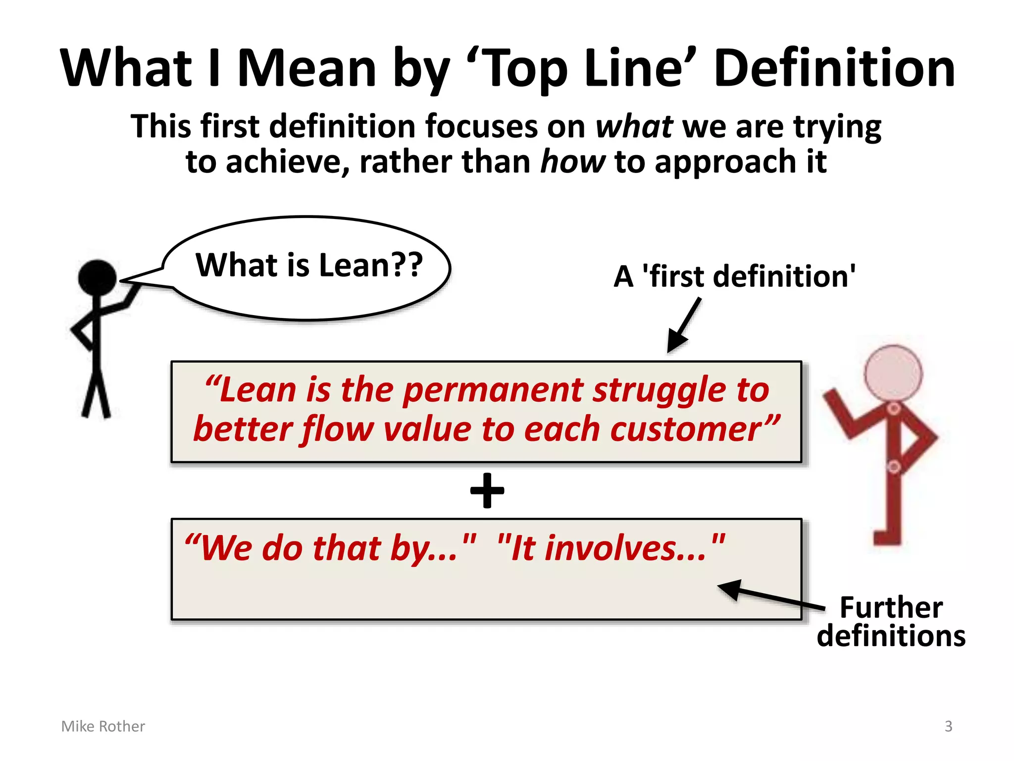 A Definition of Lean | PPTX