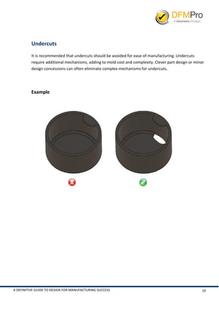 Design for Manufacturing Guidebook, Issue II Casting Design Guidelines ...