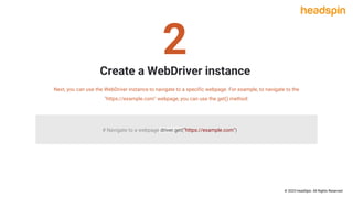 A Definitive Guide to Mastering Selenium WebDriver Automation Effectively.pptx | Web Development ...