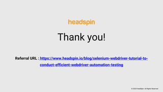 A Definitive Guide to Mastering Selenium WebDriver Automation Effectively.pptx | Web Development ...