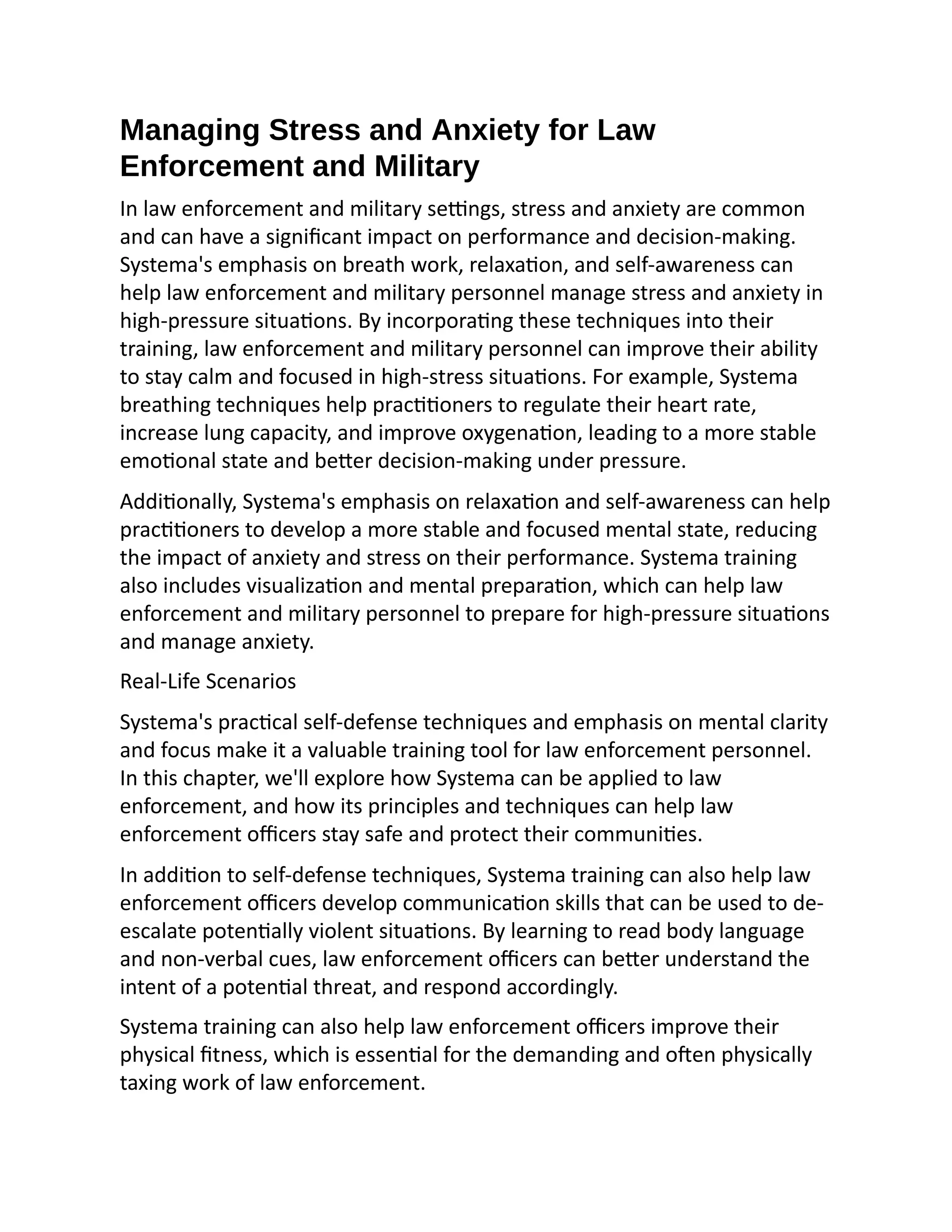 A Definitive Guide to Systema Training.pdf | Physical Therapy | Wellness