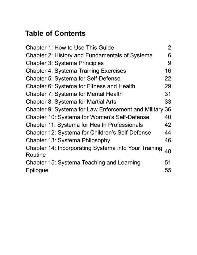 A Definitive Guide to Systema Training.pdf | Physical Therapy | Wellness