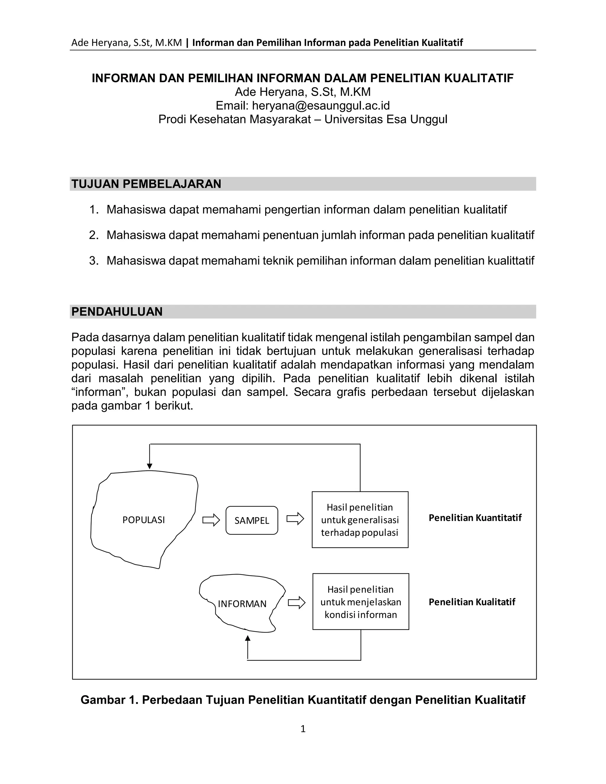 Ade heryana informandanpemilihaninforman | PDF