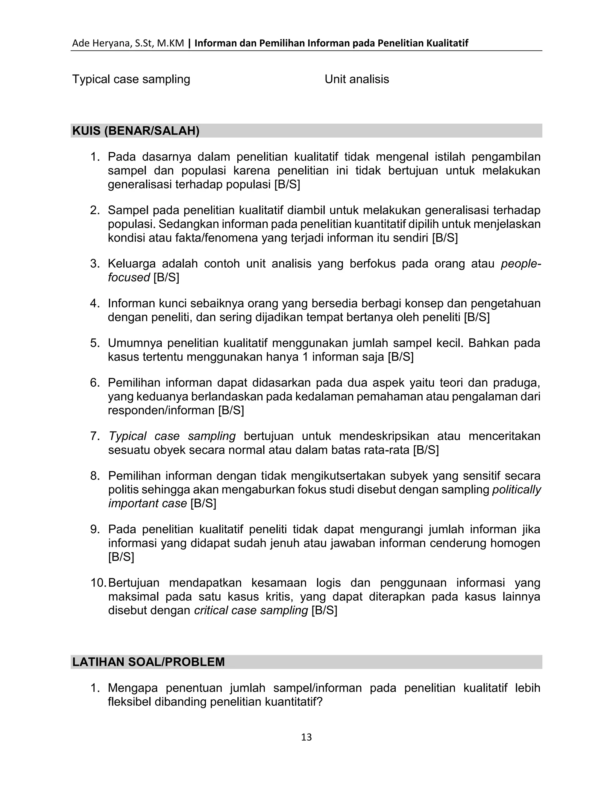 Ade heryana informandanpemilihaninforman | PDF
