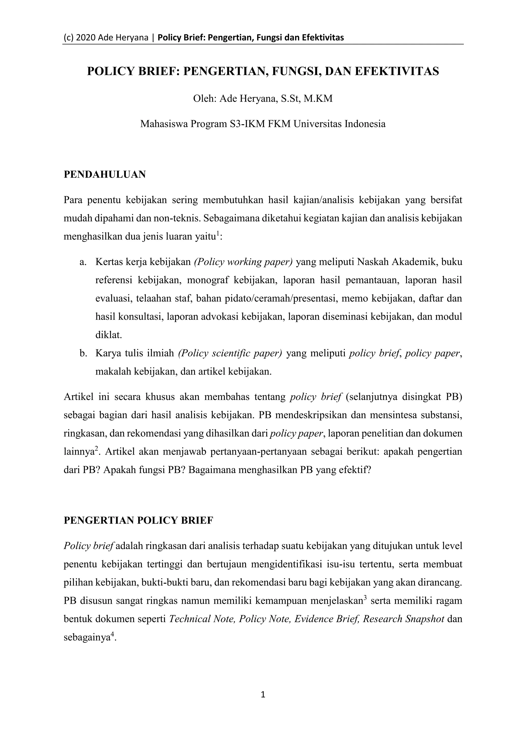 AdeHeryana_PolicyBrief_PengertianFungsidanEfektivitas.pdf
