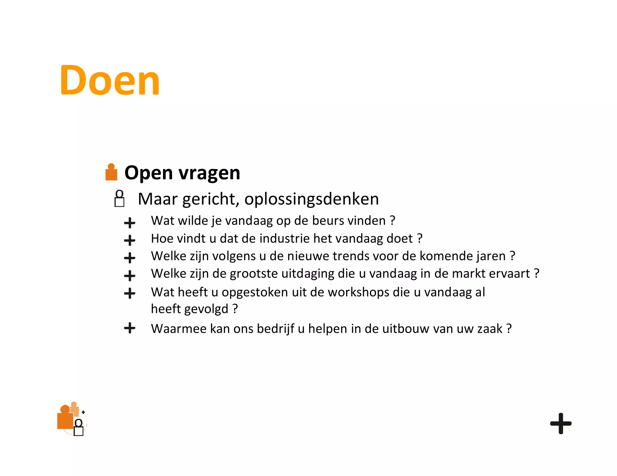 Doen en niet doen op een beursstand | PPT