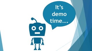 Introduction to Microsoft Bot Framework | PPT