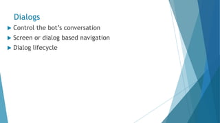 Introduction to Microsoft Bot Framework | PPT