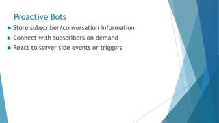 Introduction to Microsoft Bot Framework | PPT