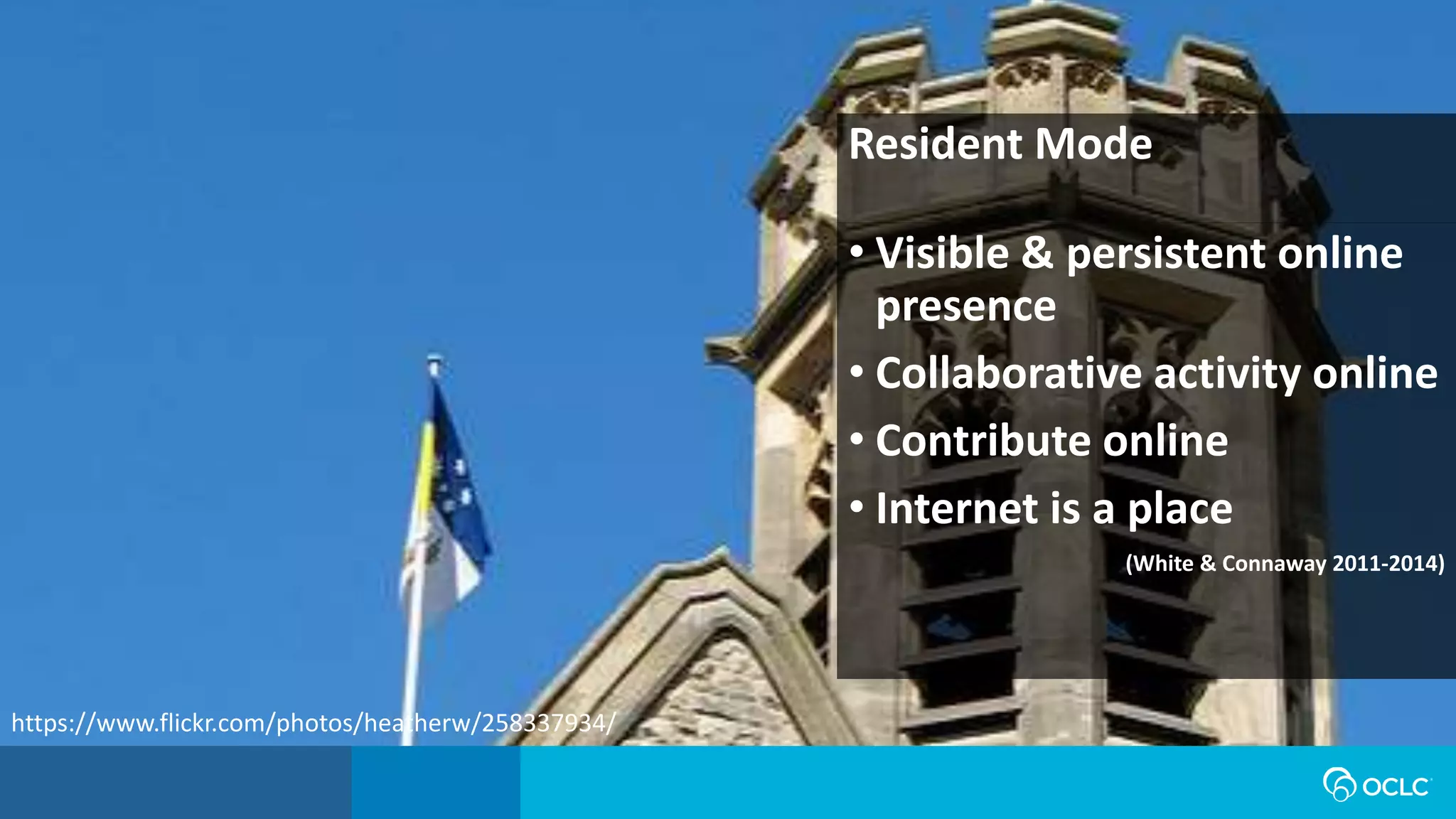 Convenient isn't always simple: Digital Visitors and Residents. | PPT