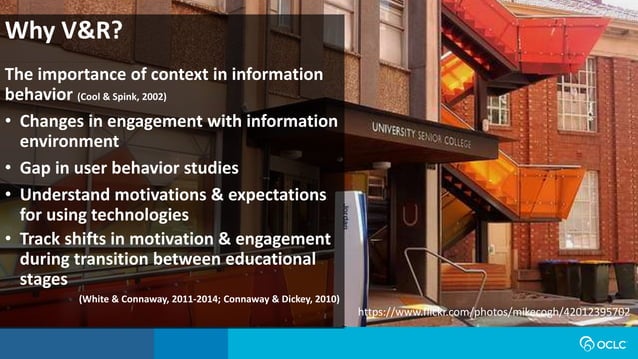 Convenient isn't always simple: Digital Visitors and Residents. | PPT