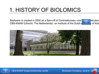 Dr Vincent Robert - EU BOLD Mirror & Fungal Barcoding | PPTX