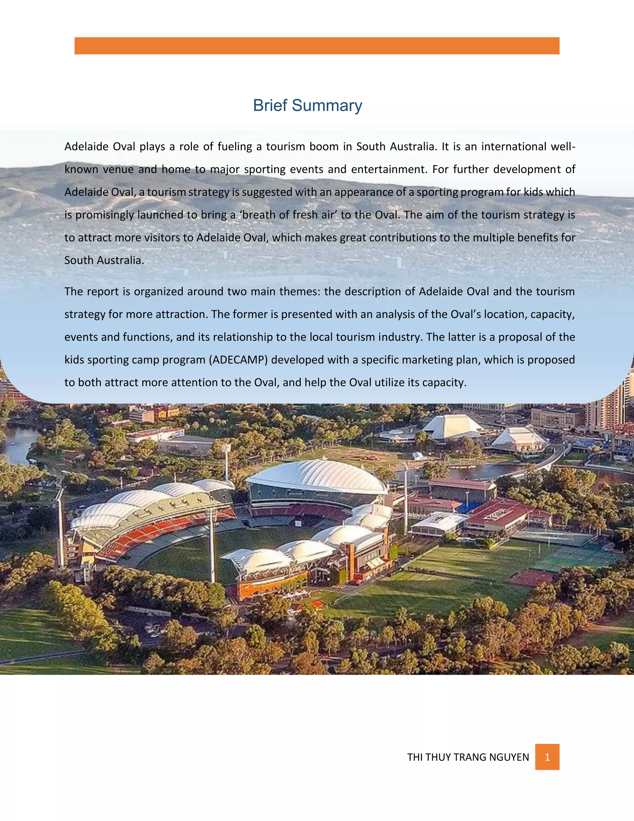 Adelaide oval & strategy may 2018 | PDF