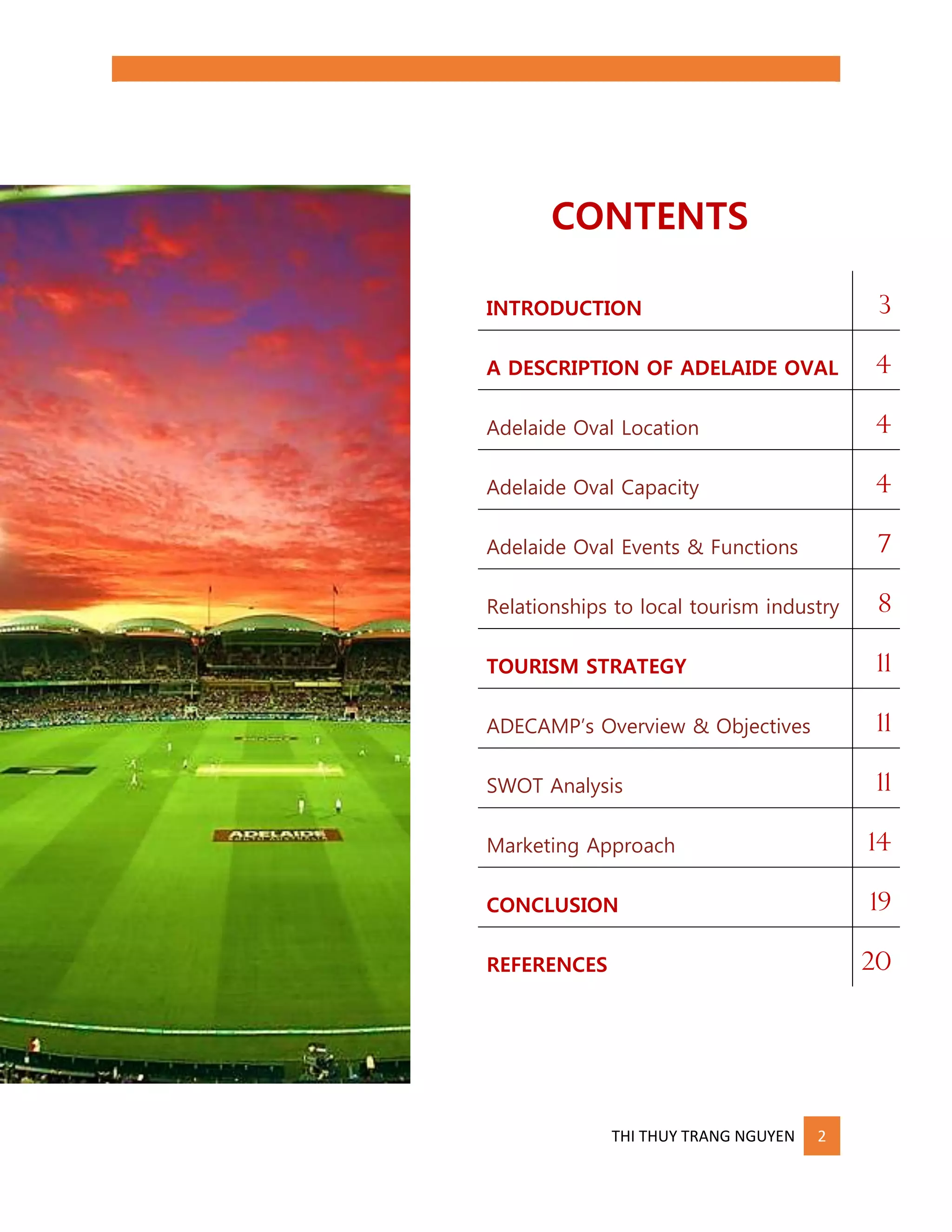 Adelaide oval & strategy may 2018 | PDF