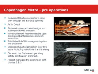 Transit Operations and Maintenance Capabilities | PDF | Rail Travel ...