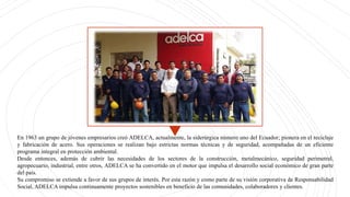 Adelca | PPTX