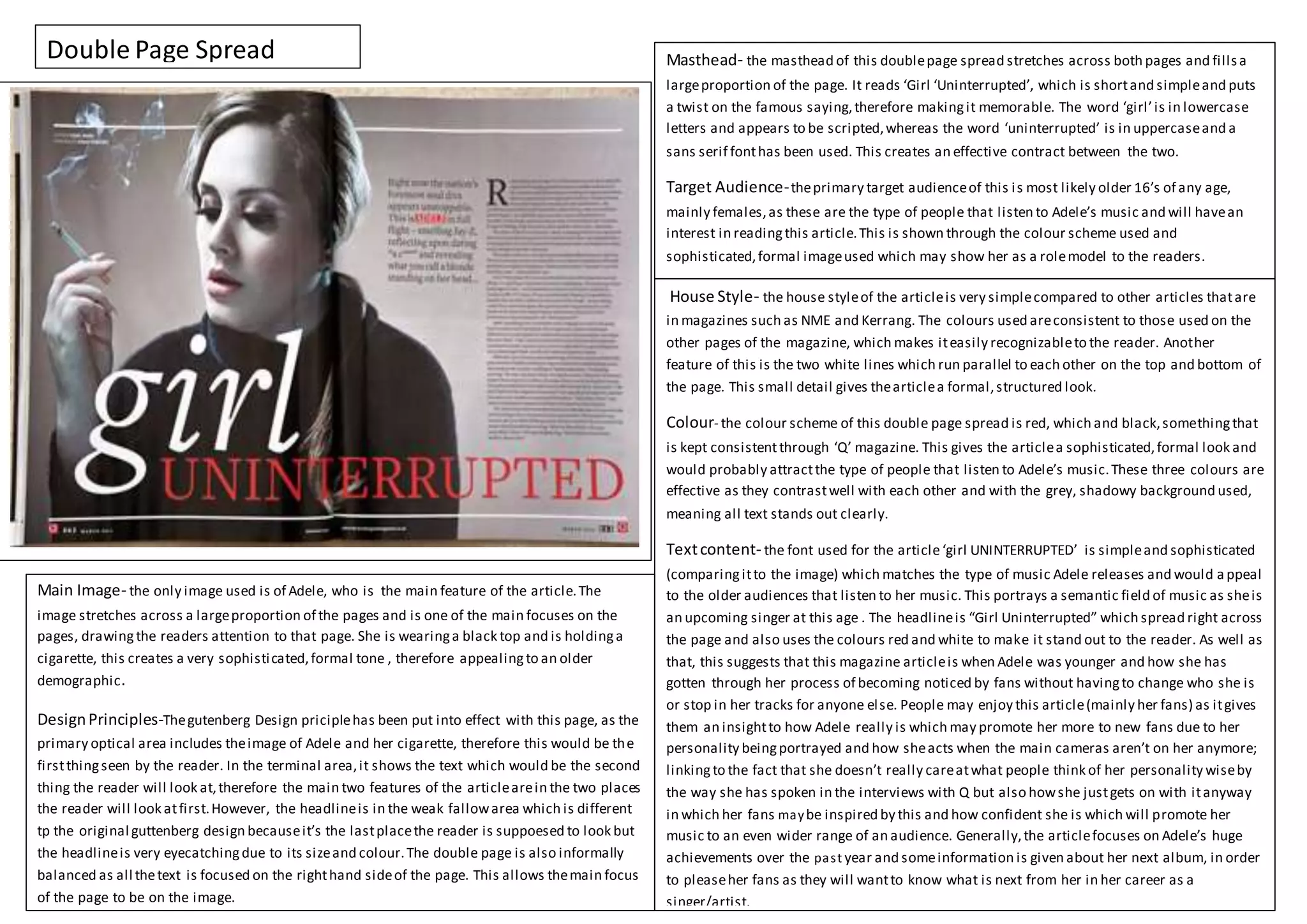 Adele Double Page | DOCX