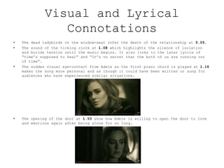 Adele – 'Hello’ Analysis | PPTX