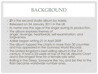 Adele 21 | PPTX