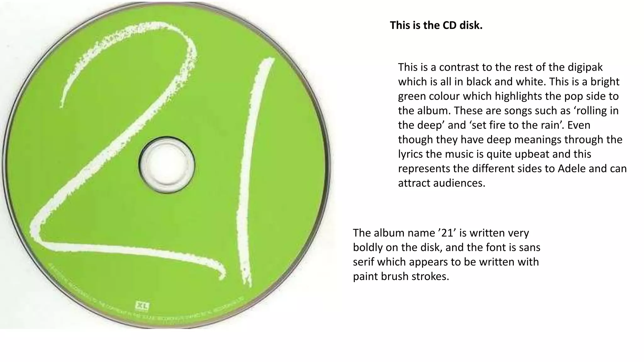 Adele ‘21’ | PPTX